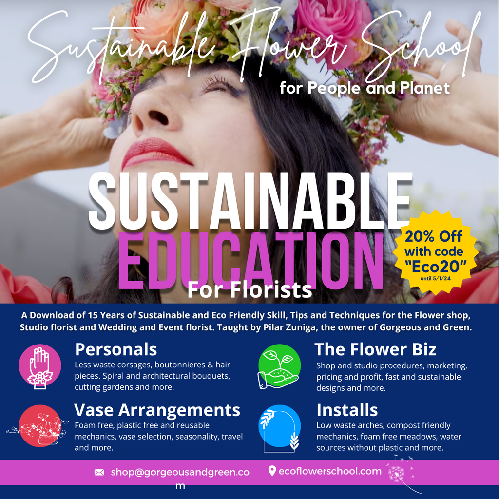 Local Flower Design Weddings Events, The Sustainable Flower School ...